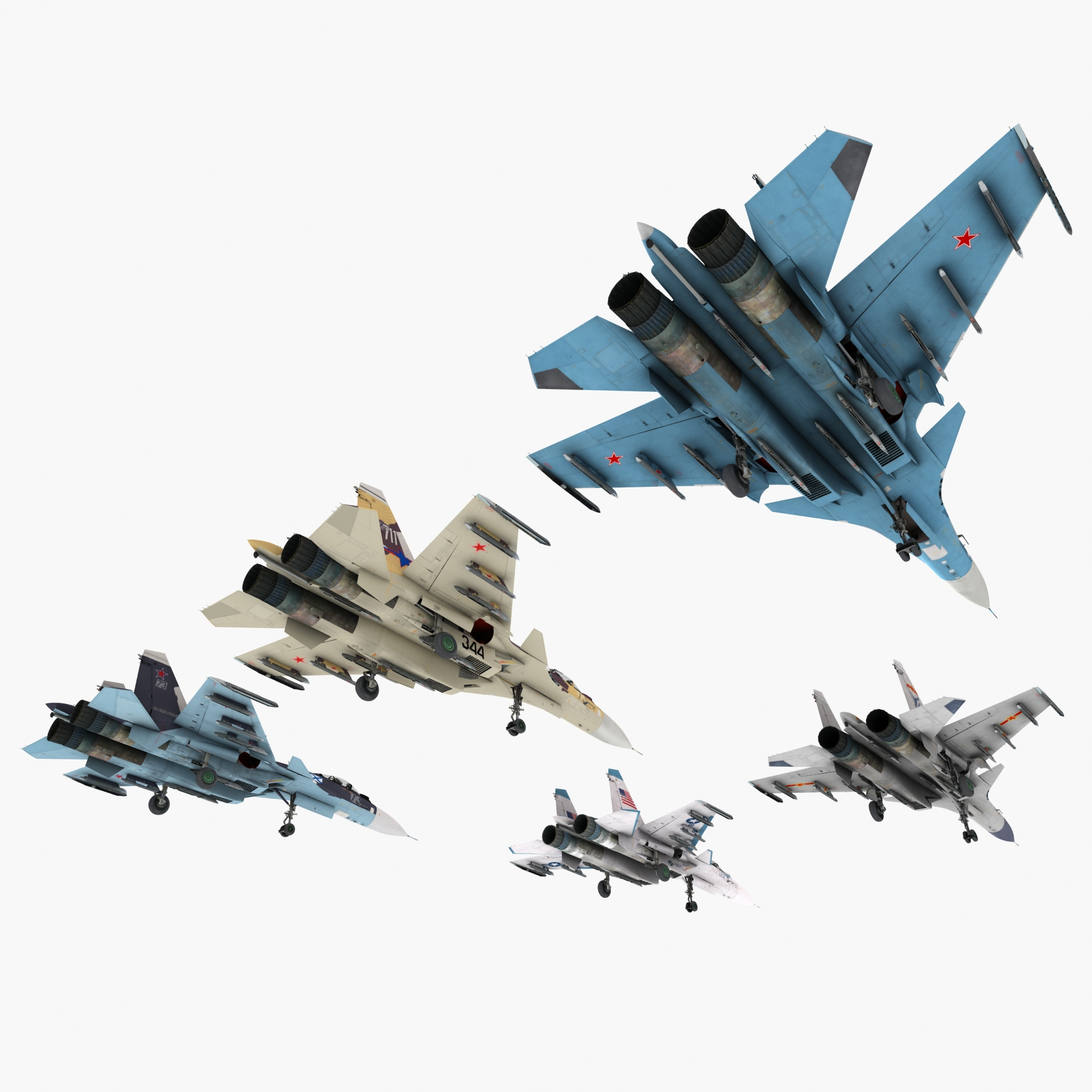3D model j15 j-15 su-33 - TurboSquid 1658870