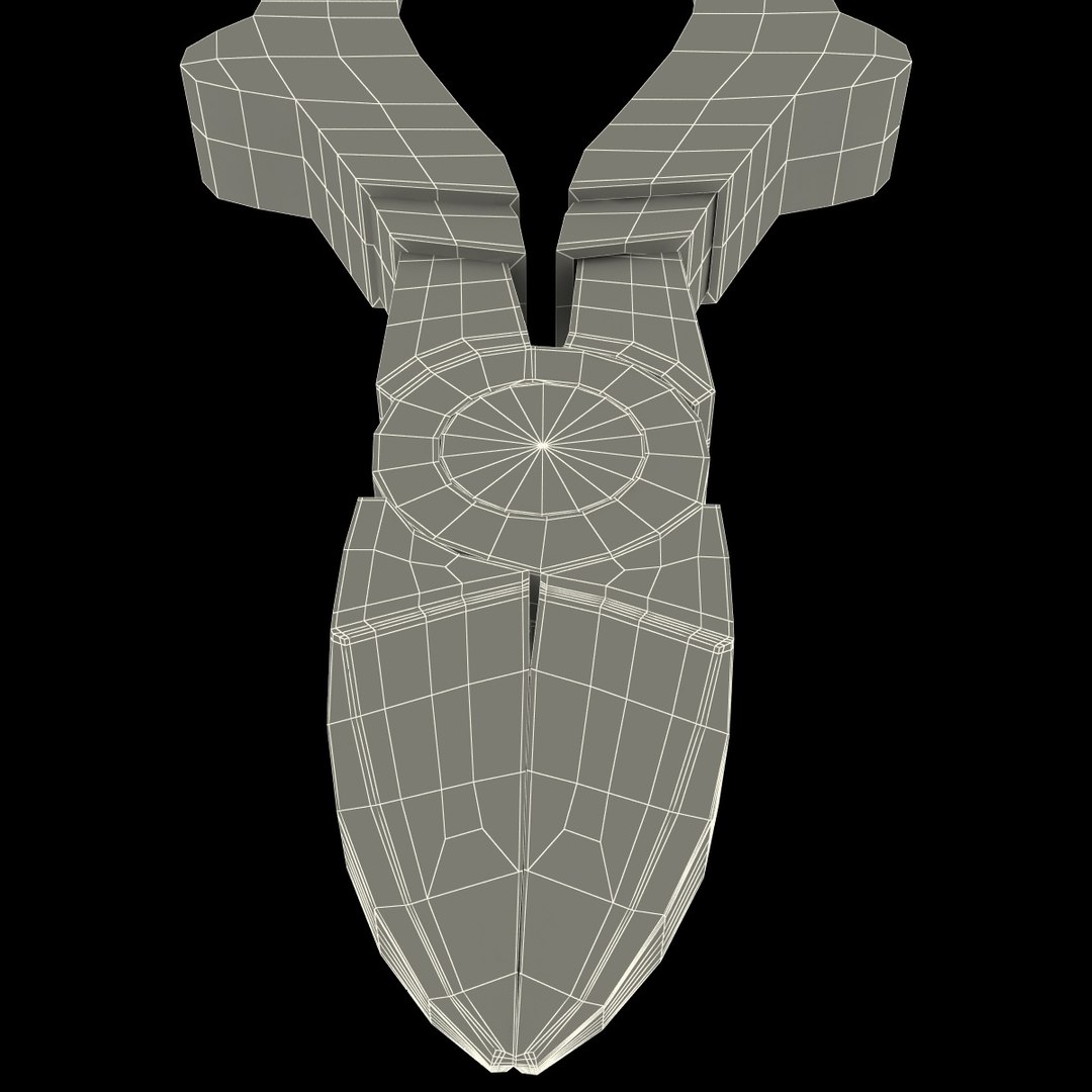 3d model diagonal pliers