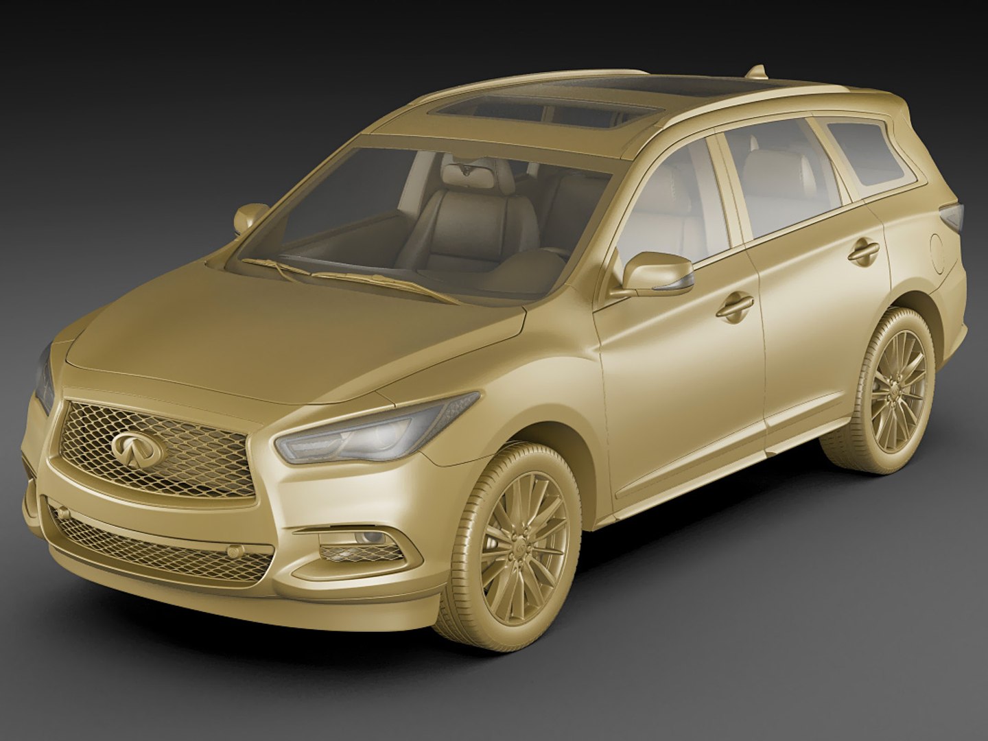 Qx60 Qx 60 3d Model