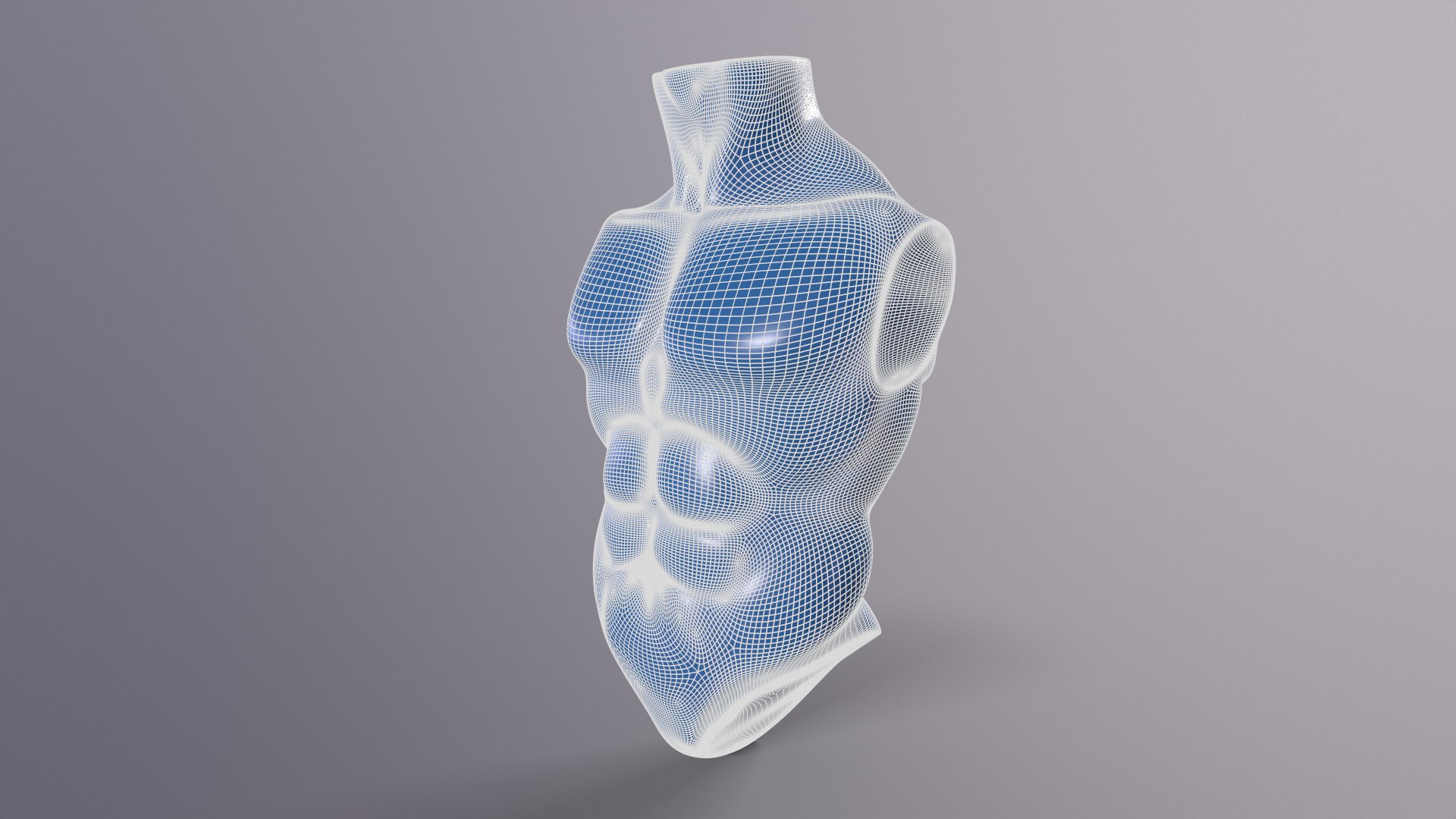 Male Torso Base Mesh 3D Model - TurboSquid 1813284