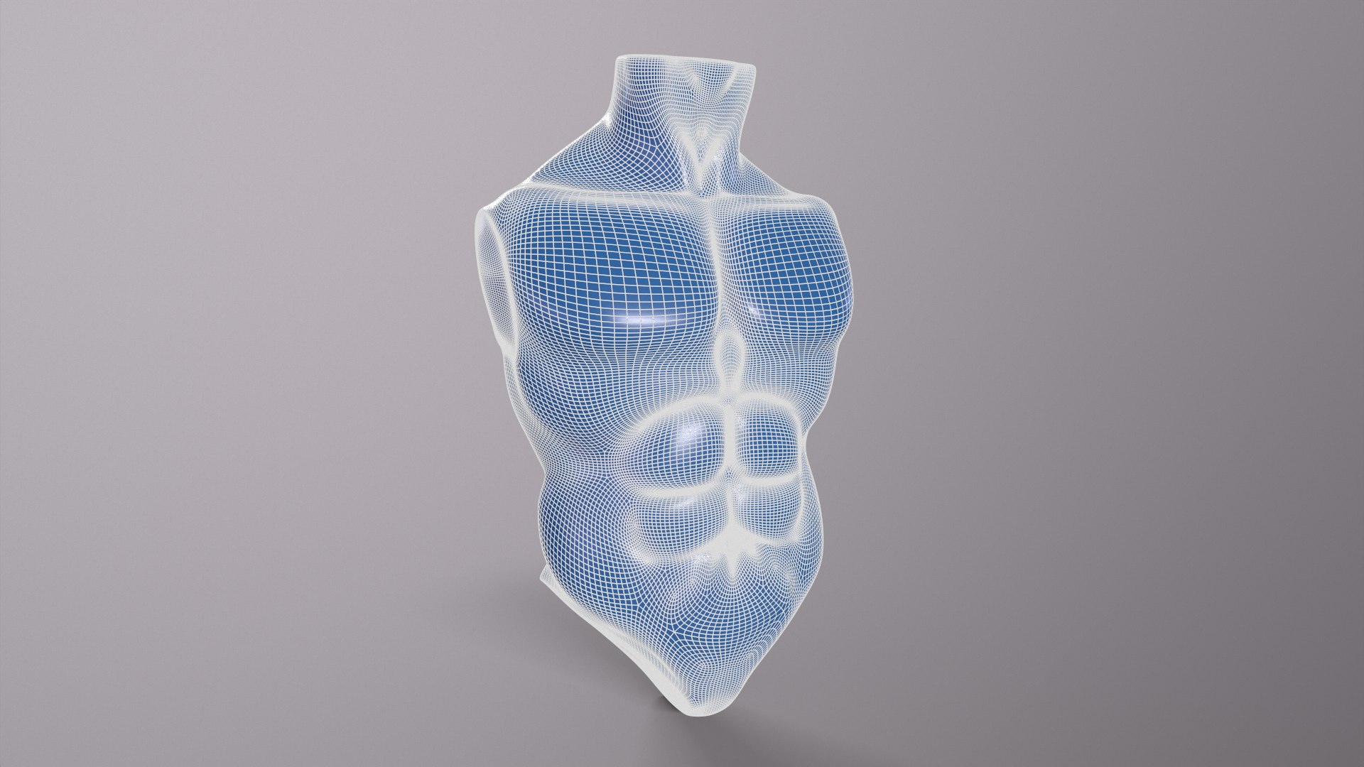 Male Torso Base Mesh 3D Model - TurboSquid 1813284