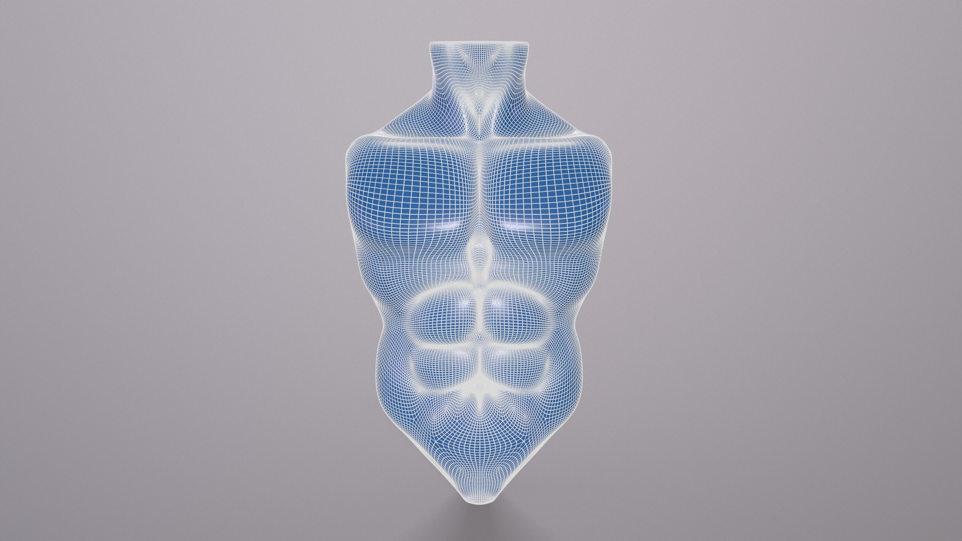 Male Torso Base Mesh 3D Model - TurboSquid 1813284