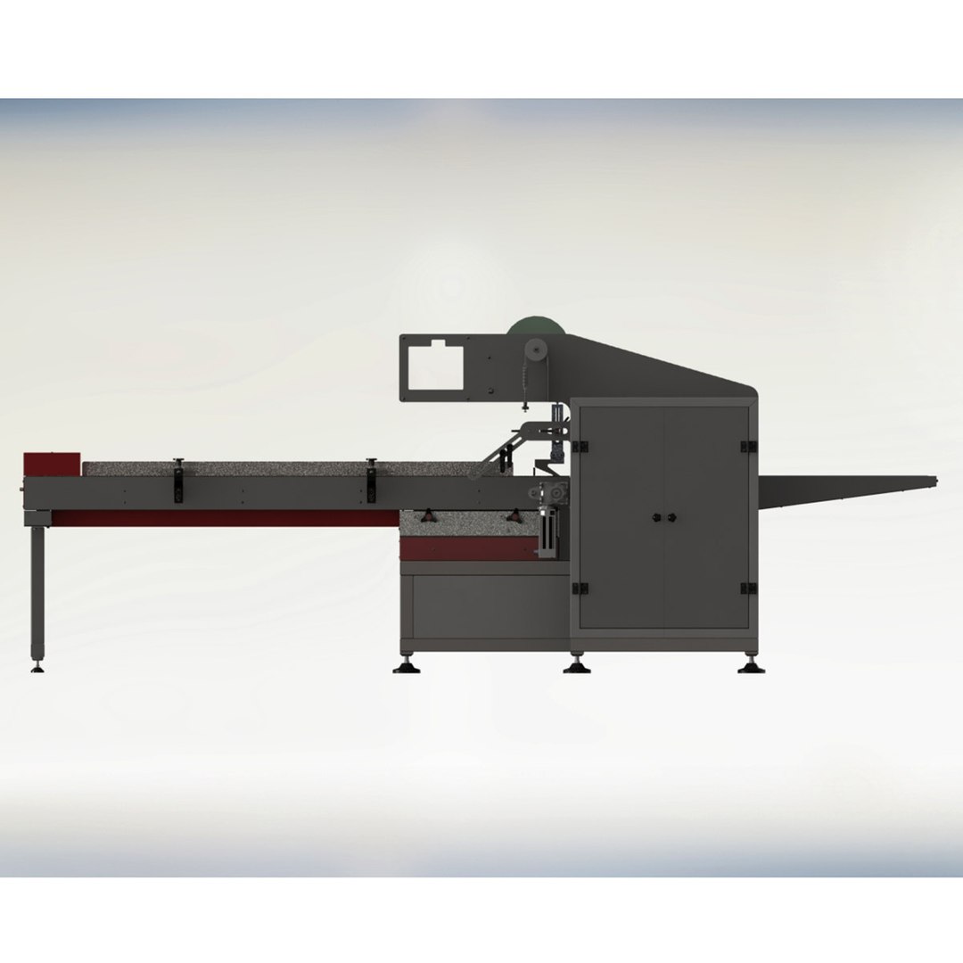 3D Model Flow Pack Packaging Machine - TurboSquid 1310159