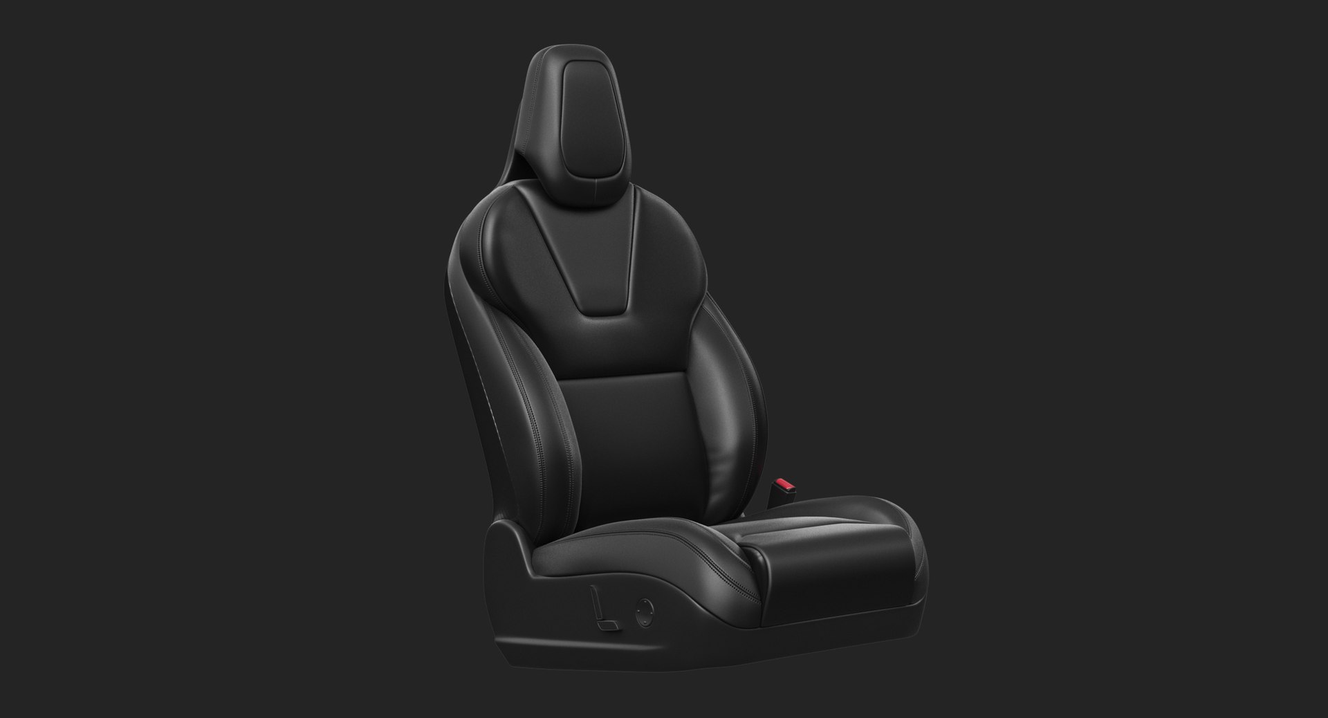 3D Seat Tesla - TurboSquid 1554670