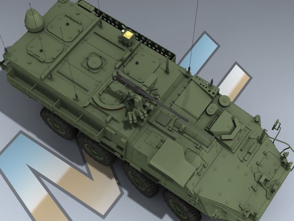 3d obj m1130 cv stryker