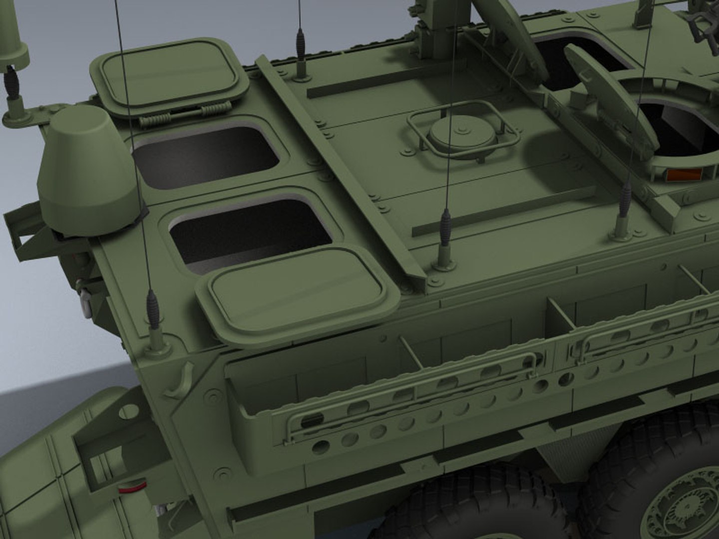 3d Obj M1130 Cv Stryker