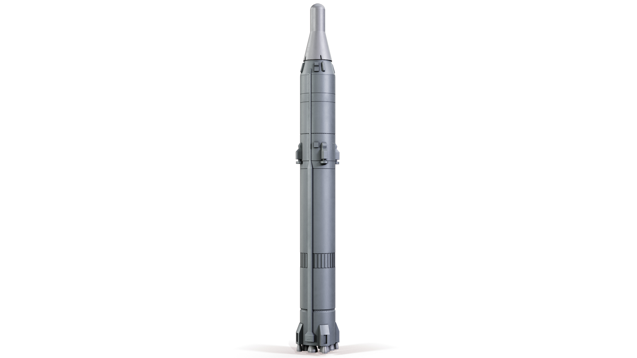 3D R-36 Ballistic Missile model - TurboSquid 1857688