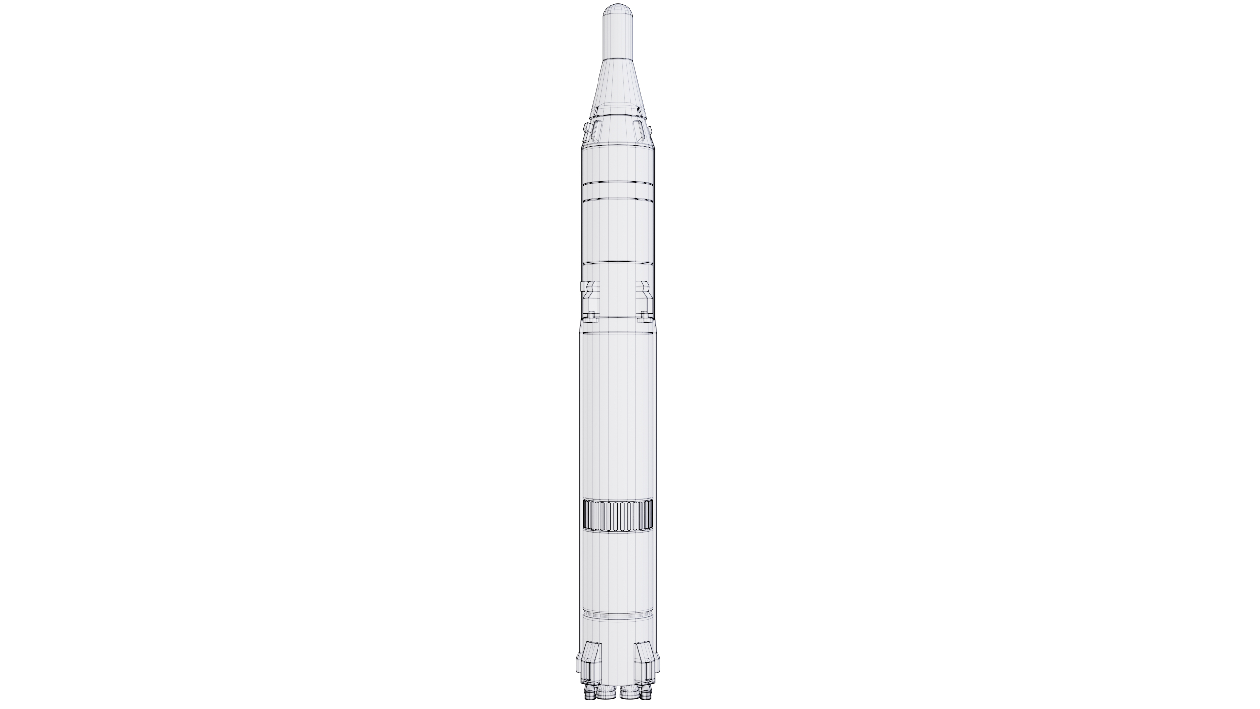 R-36弾道ミサイル3Dモデル - TurboSquid 1857688
