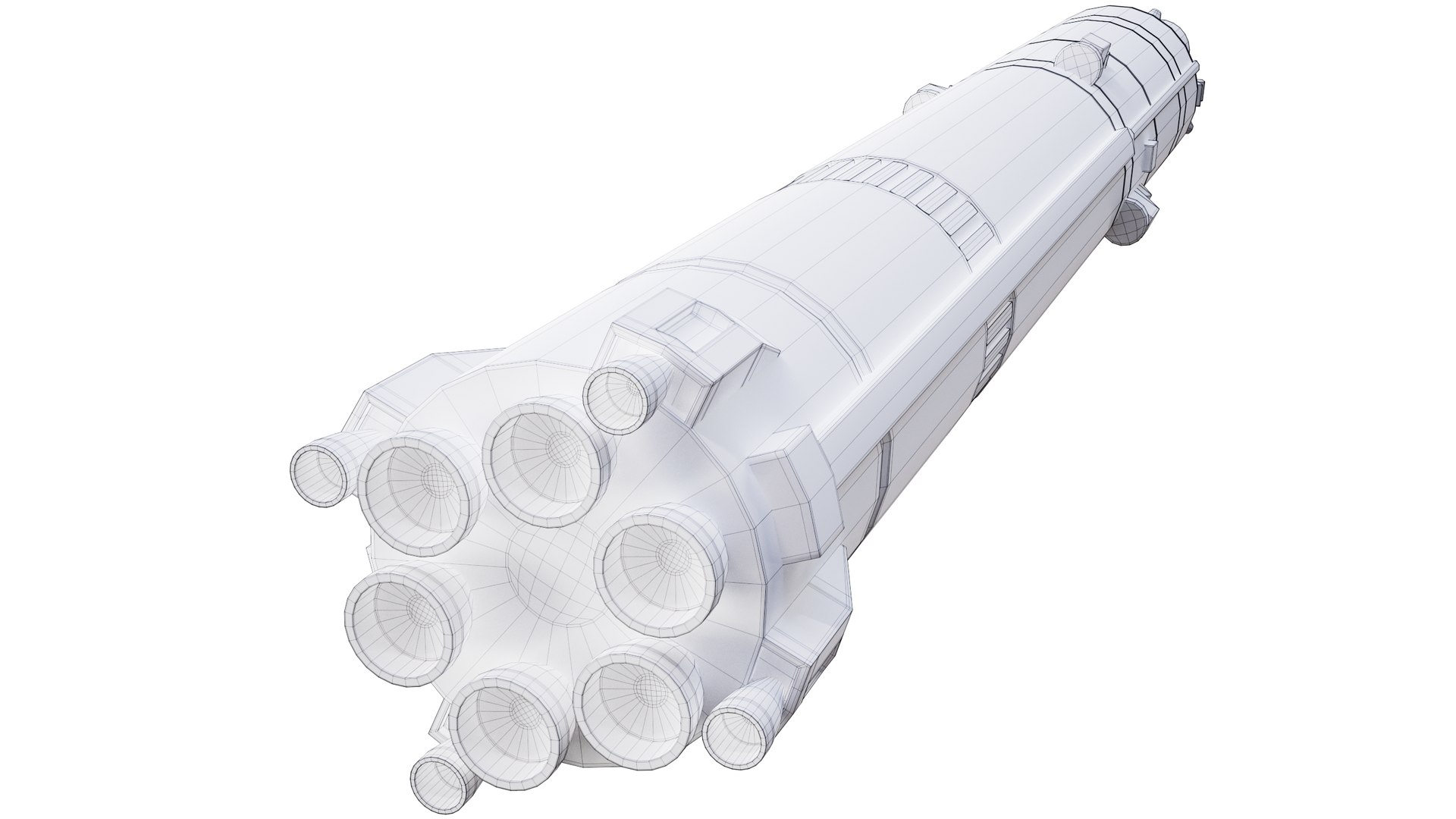 3D R-36 Ballistic Missile Model - TurboSquid 1857688