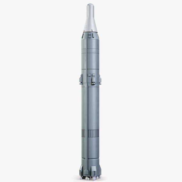 R-36 탄도 미사일 3D 모델 - TurboSquid 1857688