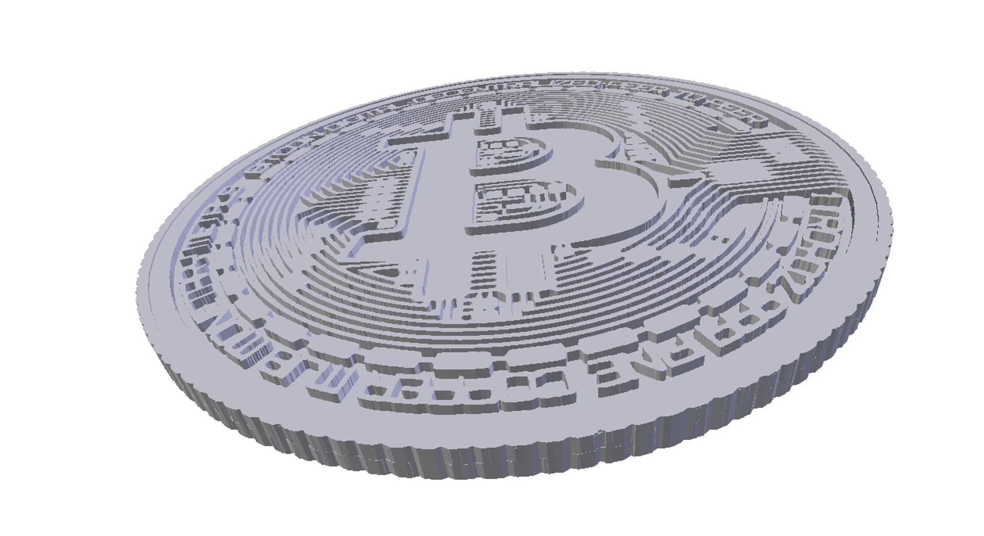 Bitcoin Coin 3D - TurboSquid 1700457