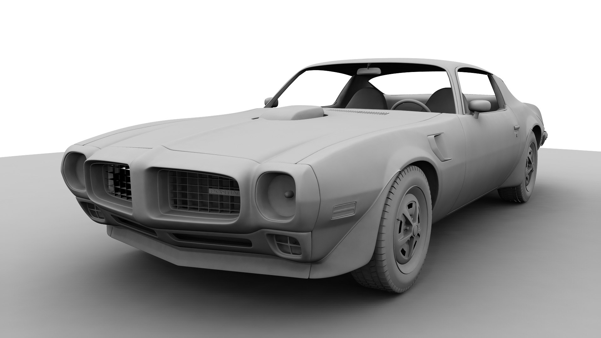 Pontiac Firebird 1970 3D Model - TurboSquid 1585157