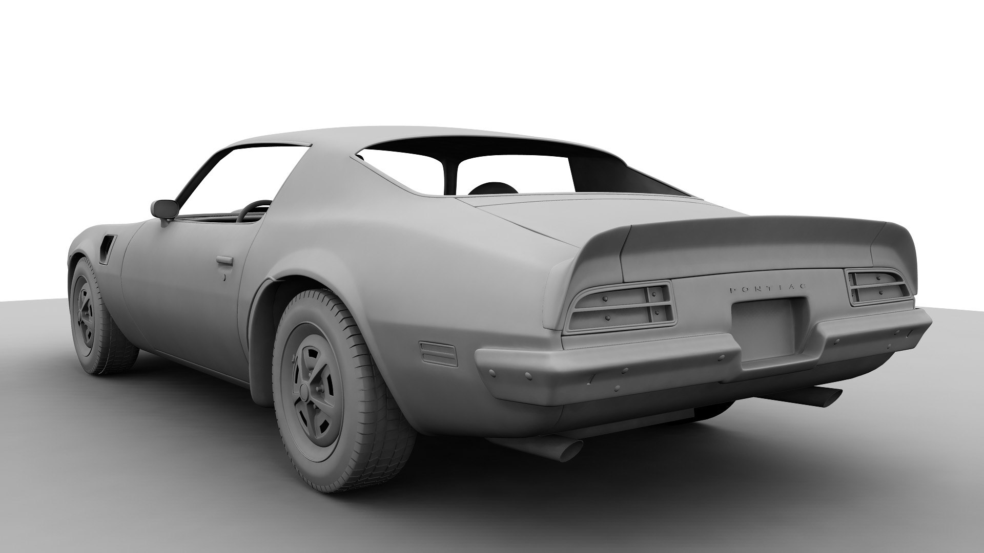Pontiac Firebird 1970 3D Model - TurboSquid 1585157