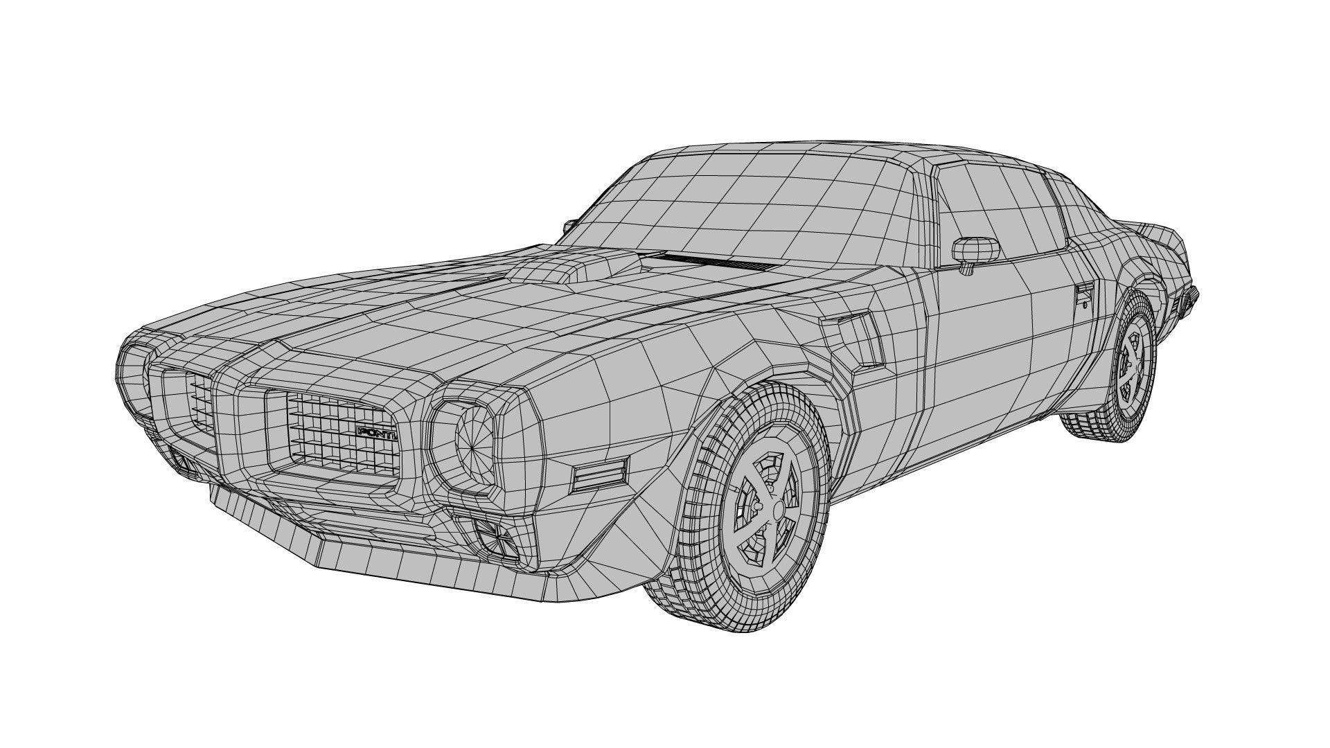 Pontiac Firebird 1970 3D Model - TurboSquid 1585157