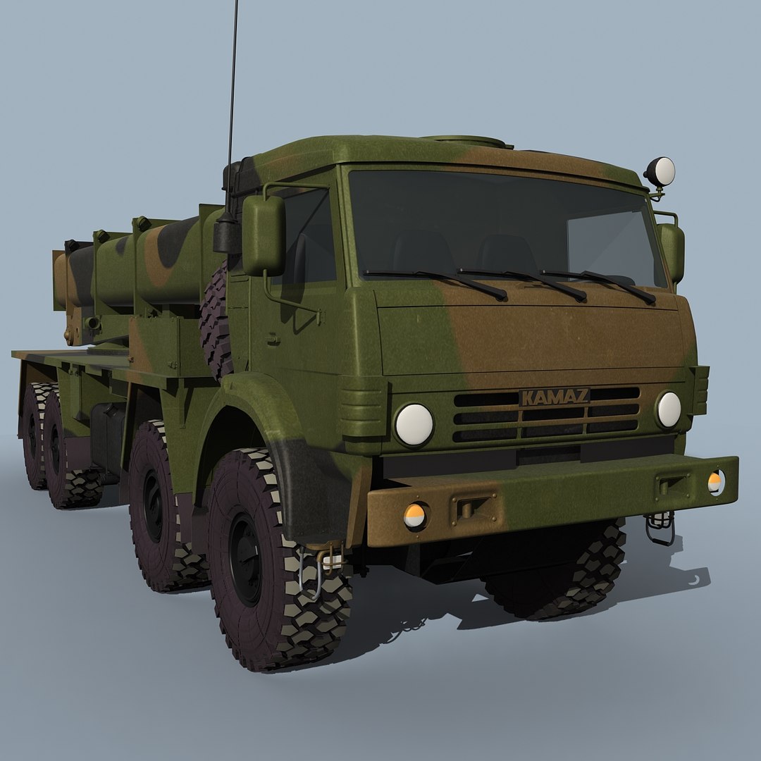 Max 9a52-4 Bm-30 Smerch Rockets