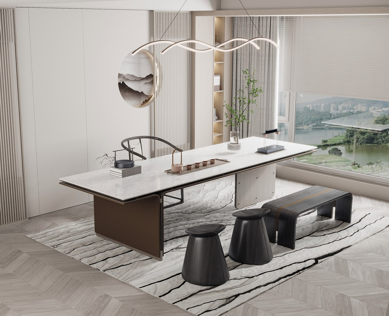 3D Modern living room - TurboSquid 2123995