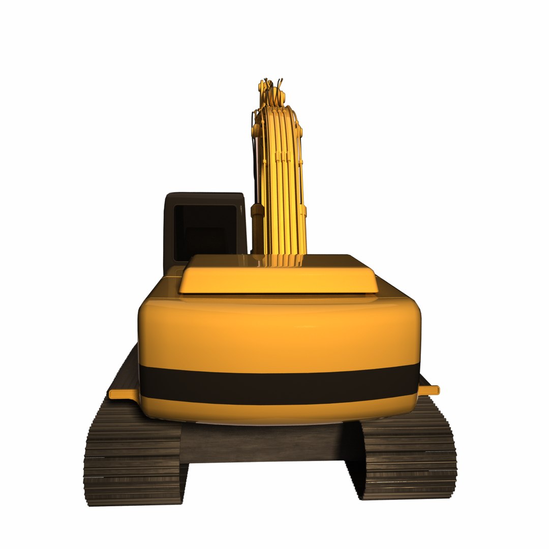 Engins Poclain 3D - TurboSquid 1206116
