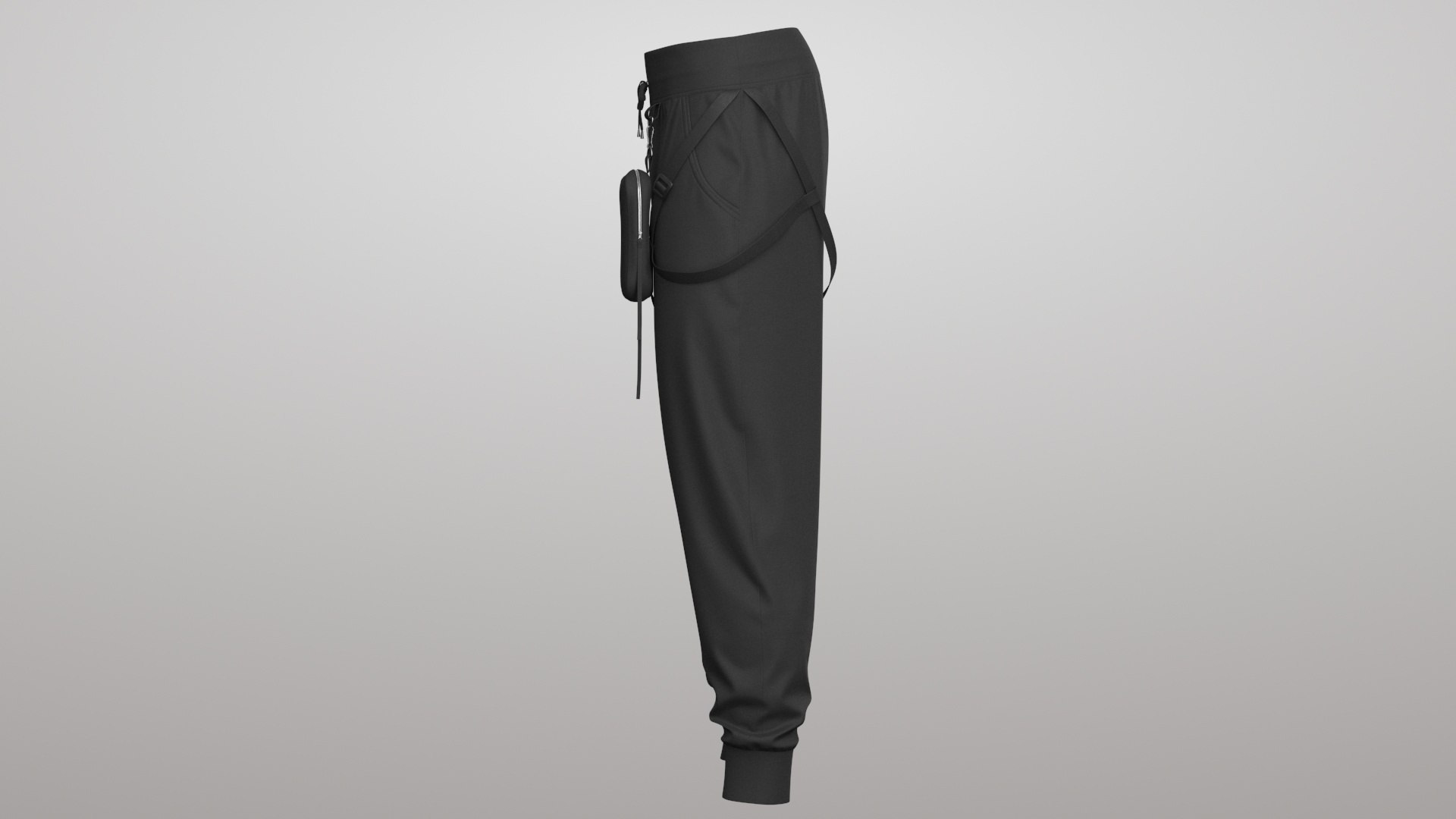 Pants Male 2v And Bag PBR Model - TurboSquid 2128285
