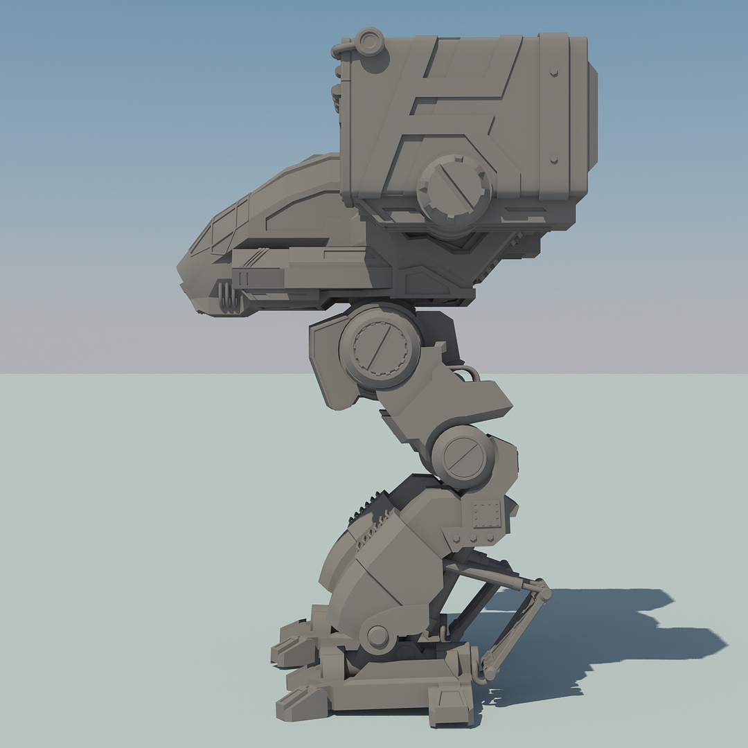 3d mech warrior mechwarrior