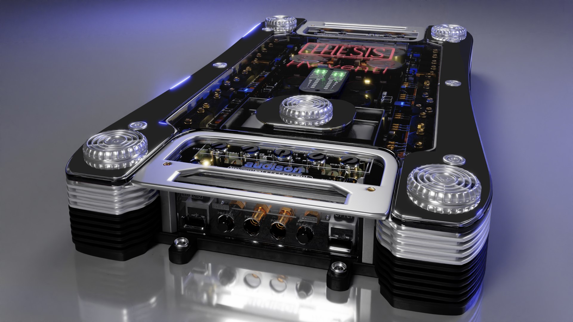 Car Amplifier 3D Model - TurboSquid 1850517