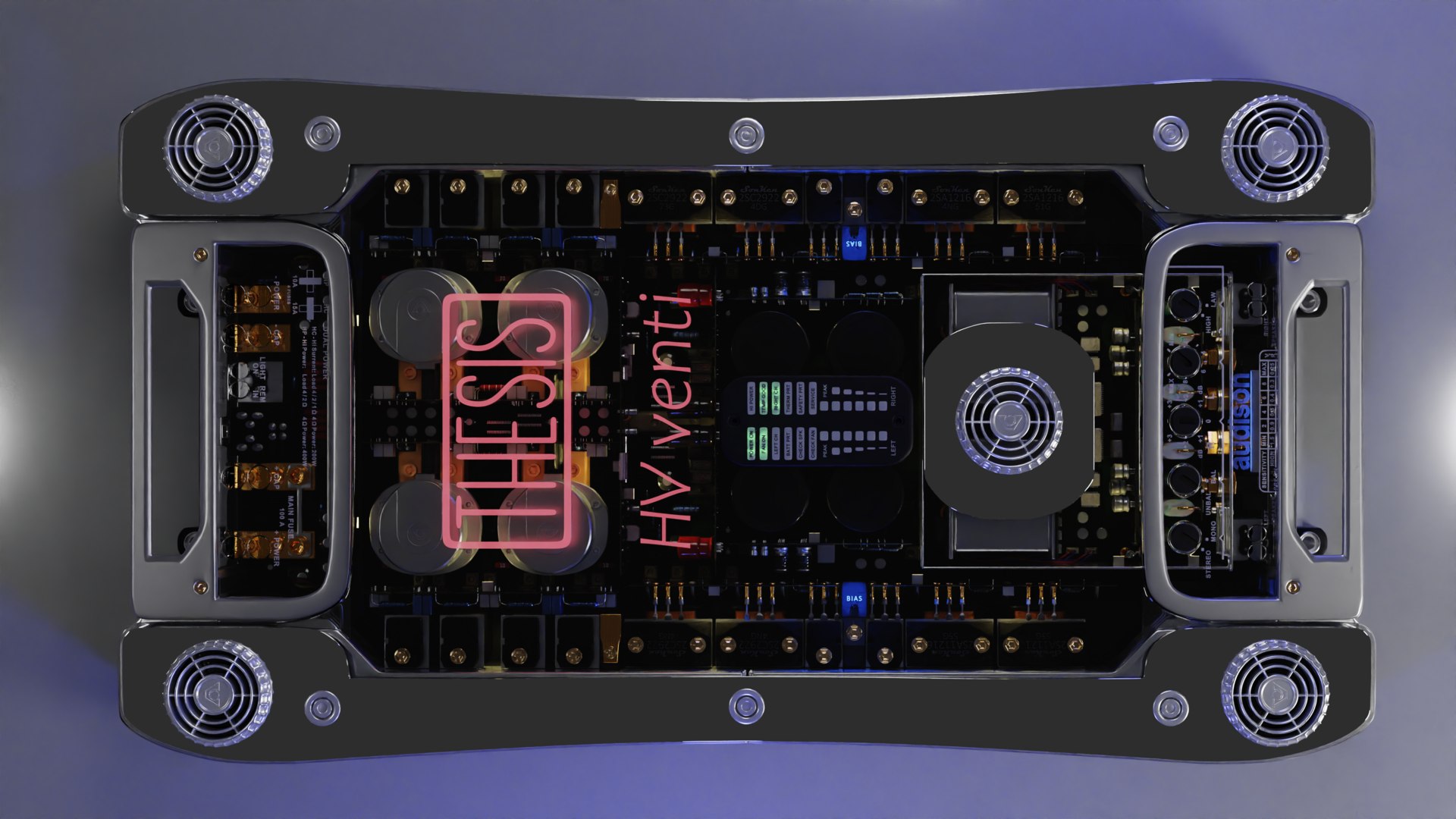 Car Amplifier 3D Model - TurboSquid 1850517