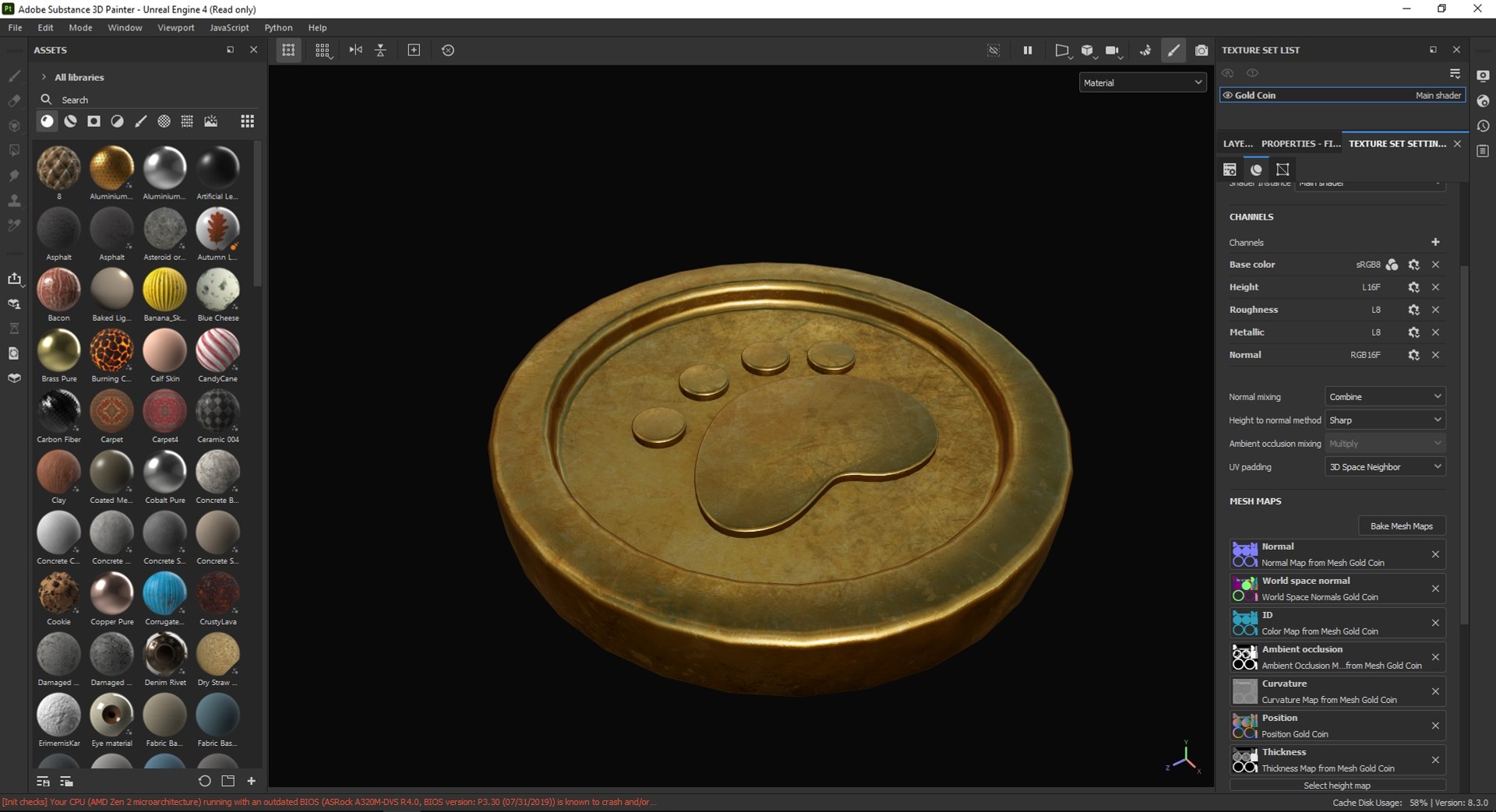 Gold Coin 3D Model - TurboSquid 2119915
