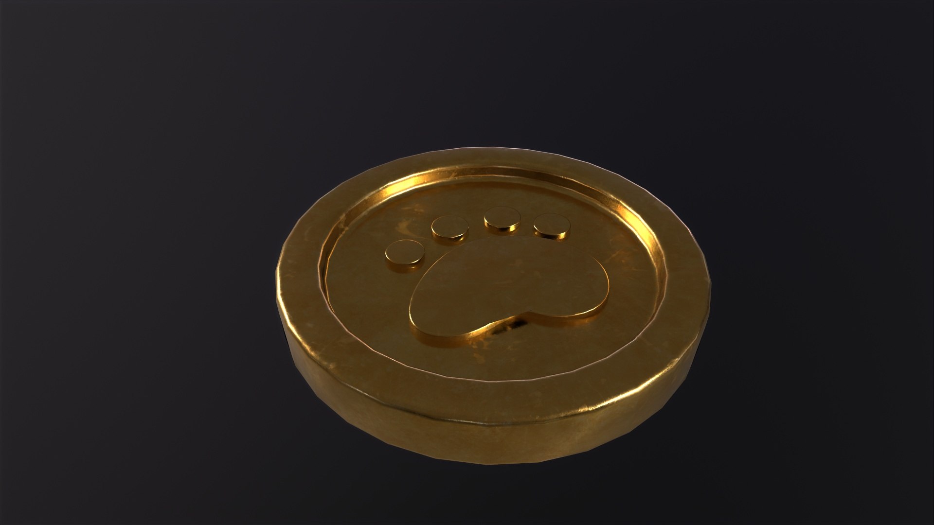 Gold Coin 3D Model - TurboSquid 2119915