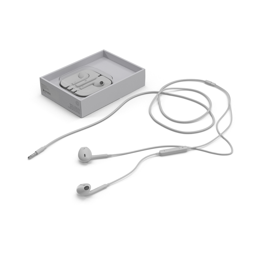 3D Apple Earpods 2 Model - TurboSquid 1522551