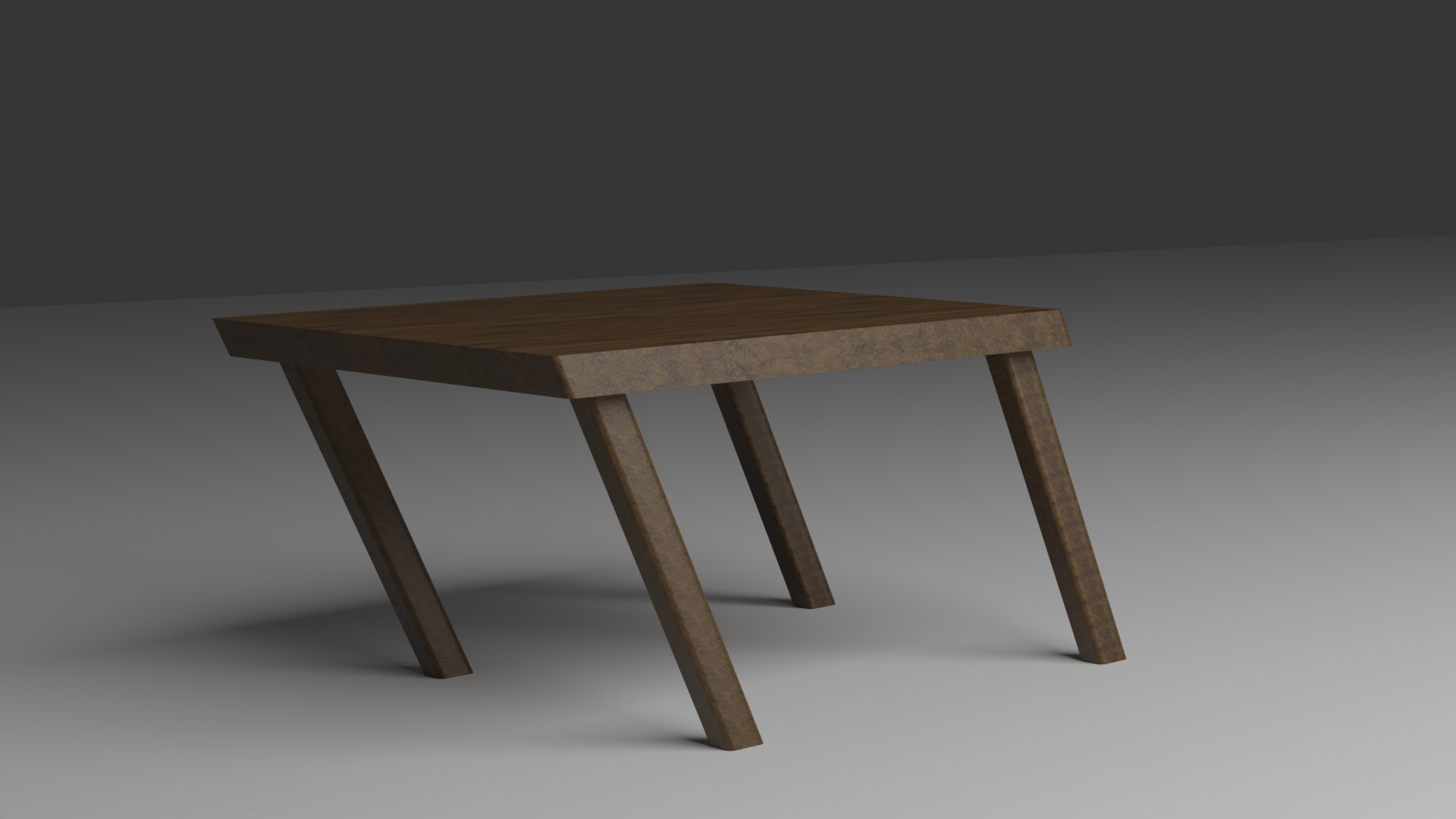Wooden Table 3D Model - TurboSquid 2019099