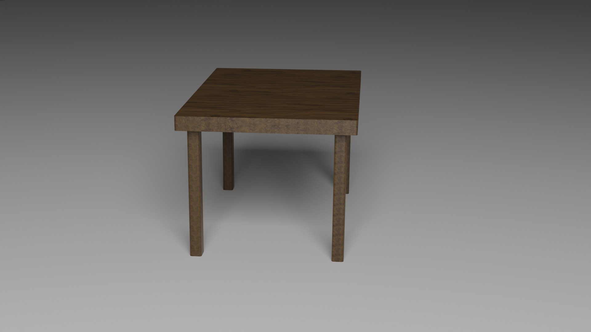Wooden Table 3D Model - TurboSquid 2019099