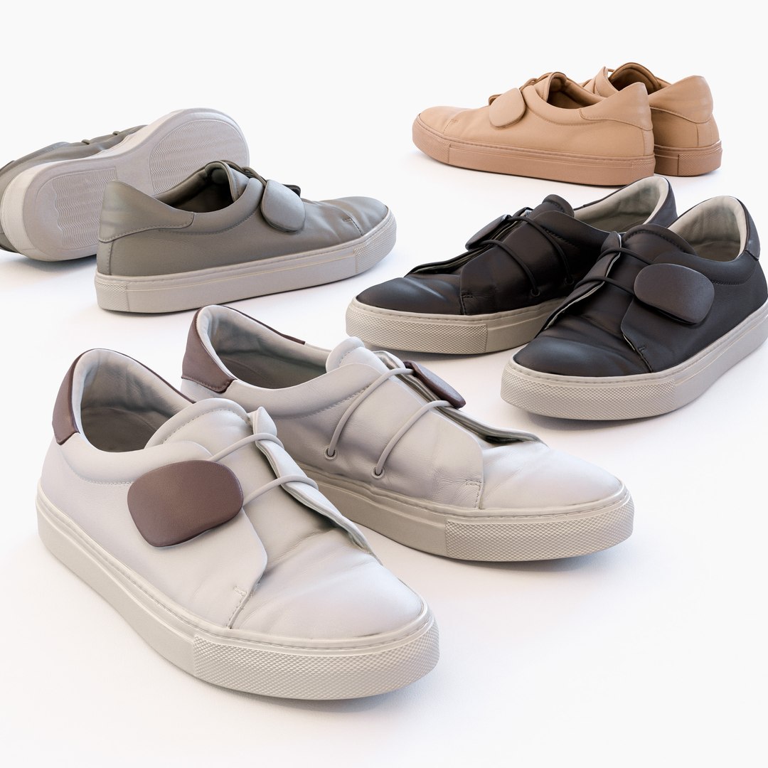 3D Elastic Strap Sneaker Model - TurboSquid 2079871