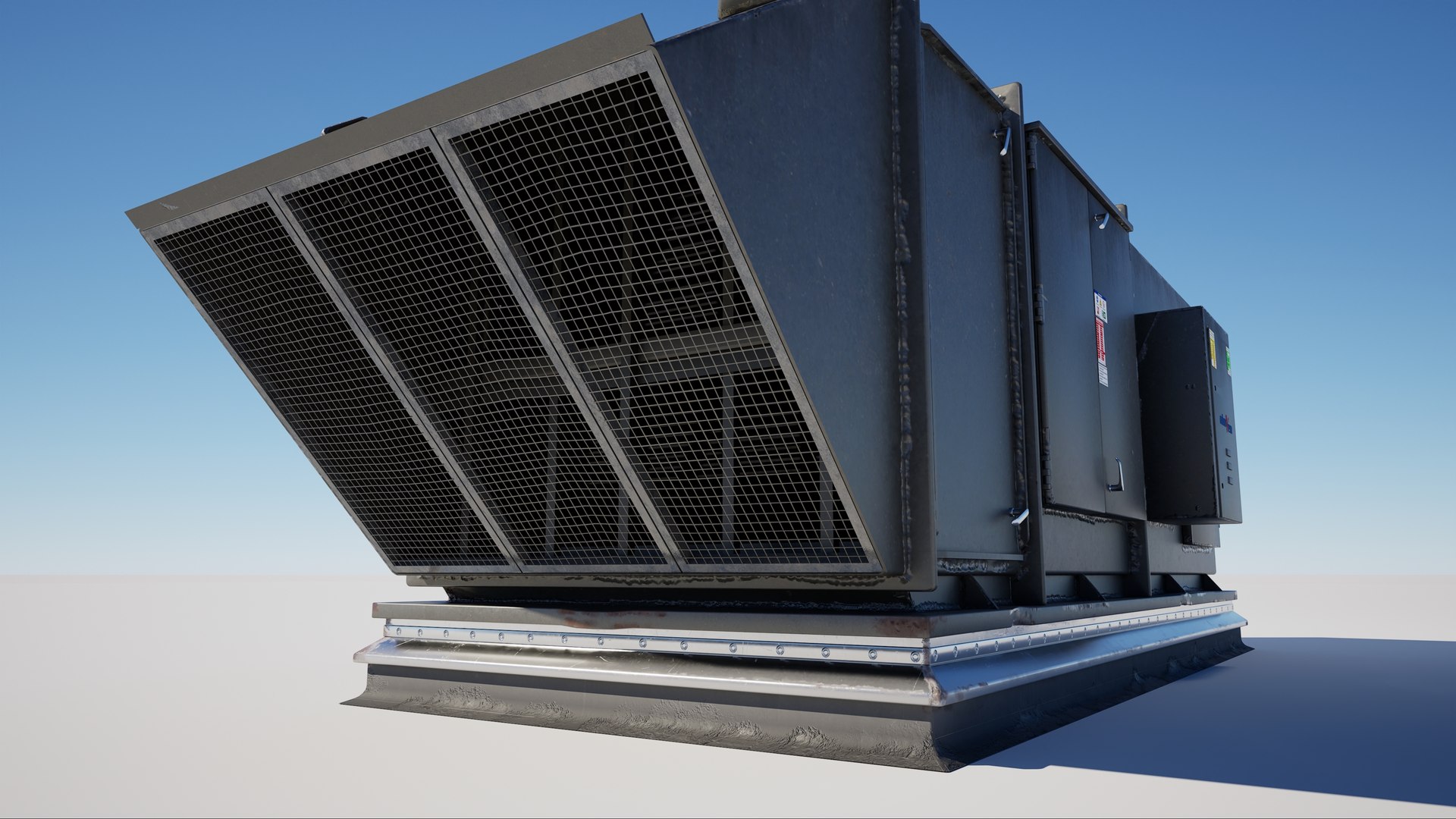 3D Air Ventilation Unit Model - TurboSquid 2461206