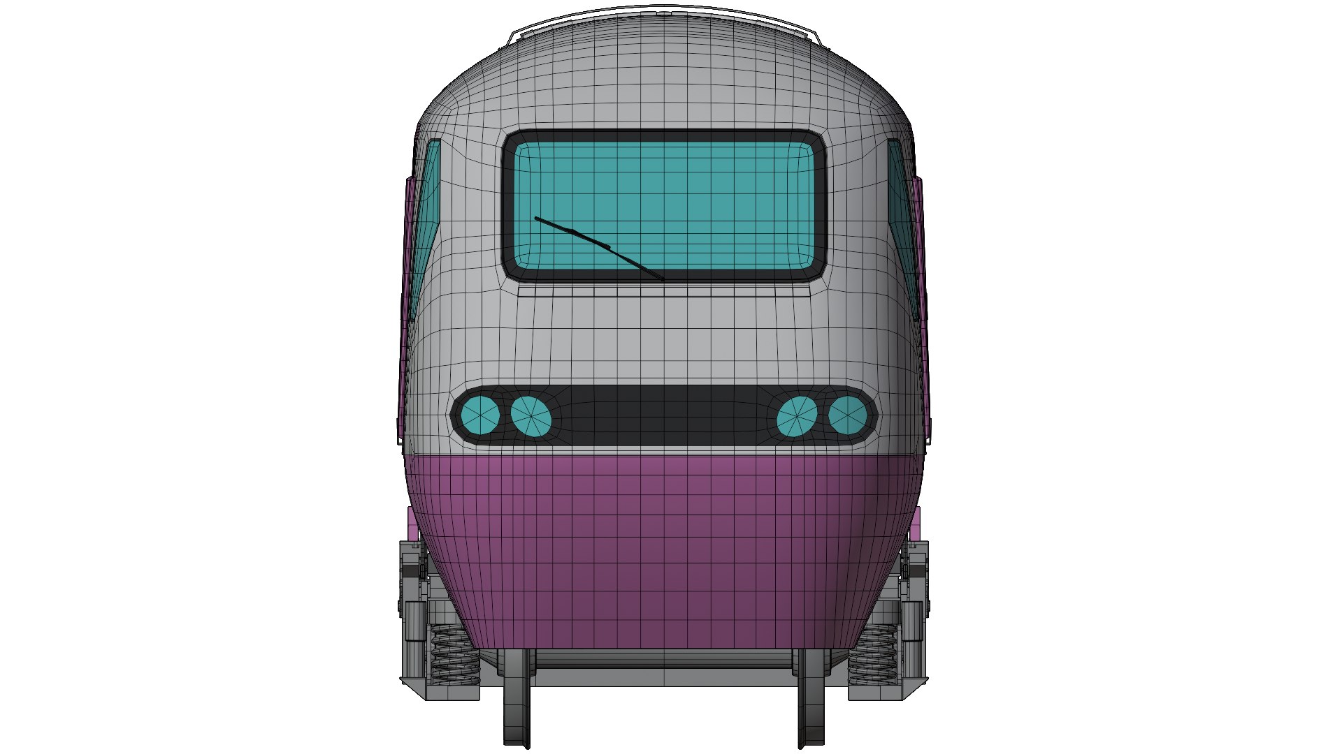 3D Locomotive Train Class 43 - TurboSquid 1616705