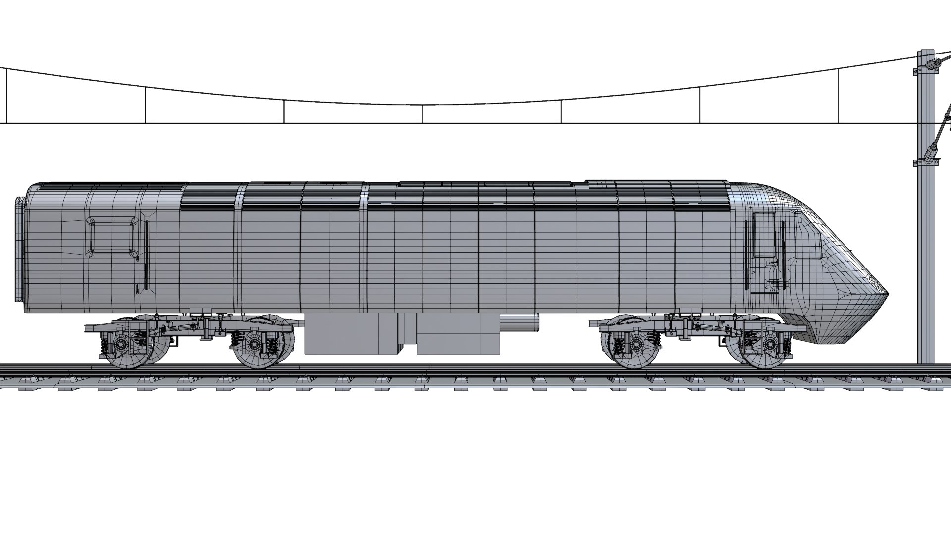 3D Locomotive Train Class 43 - TurboSquid 1616705