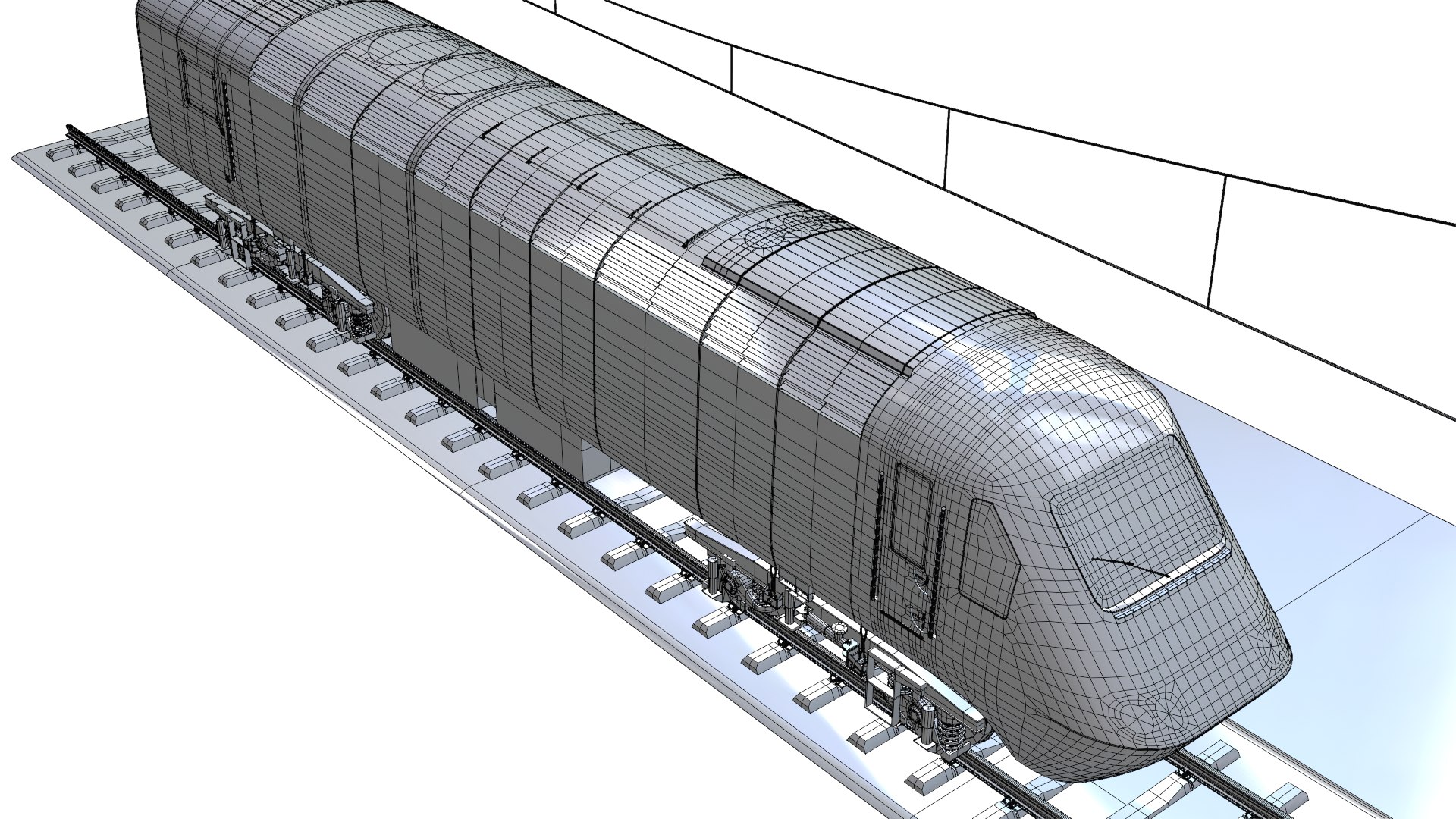 3D Locomotive Train Class 43 - TurboSquid 1616705