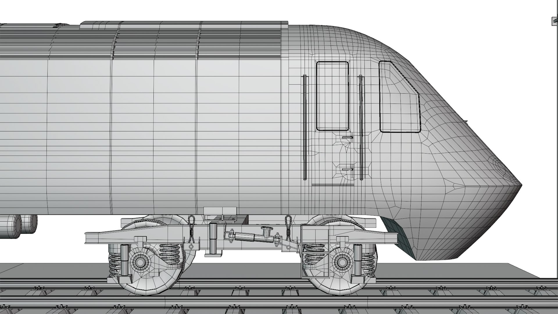 3D Locomotive Train Class 43 - TurboSquid 1616705