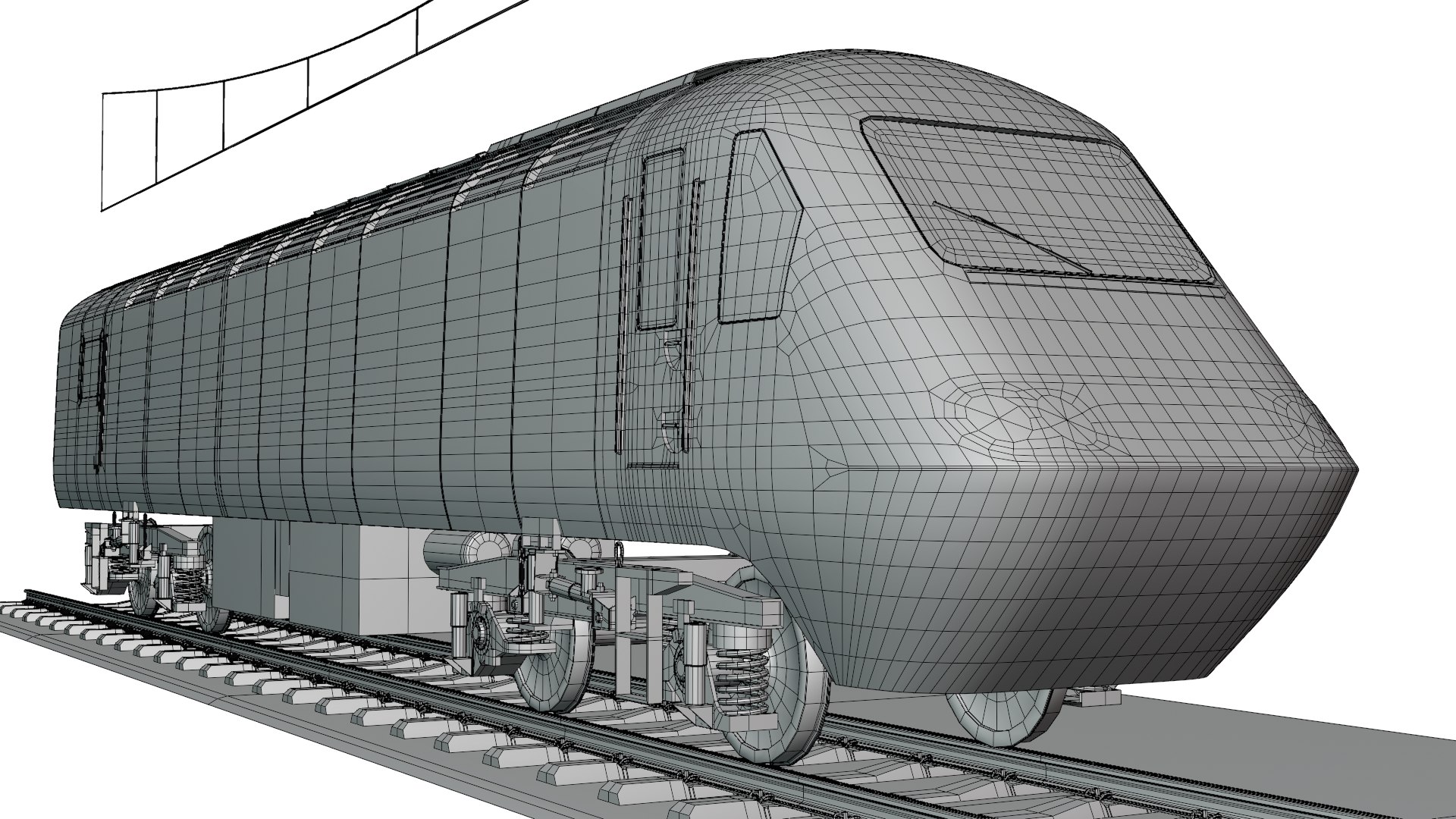 3D Locomotive Train Class 43 - TurboSquid 1616705