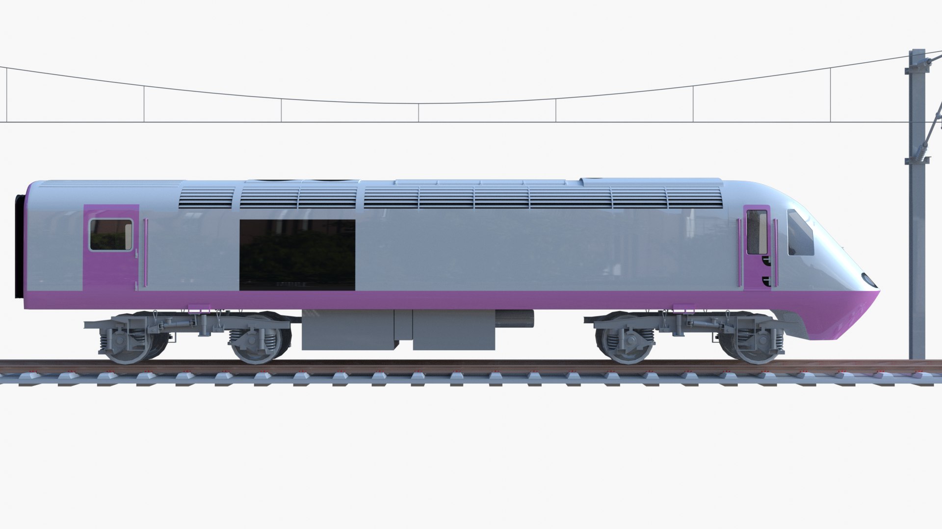 3D Locomotive Train Class 43 - TurboSquid 1616705