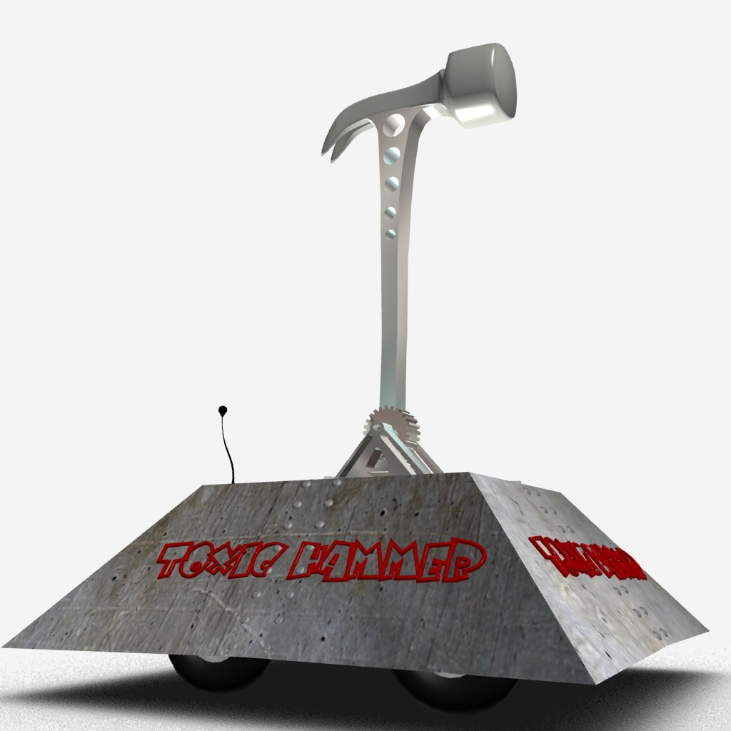 3D model hammer bot machine - TurboSquid 1435644