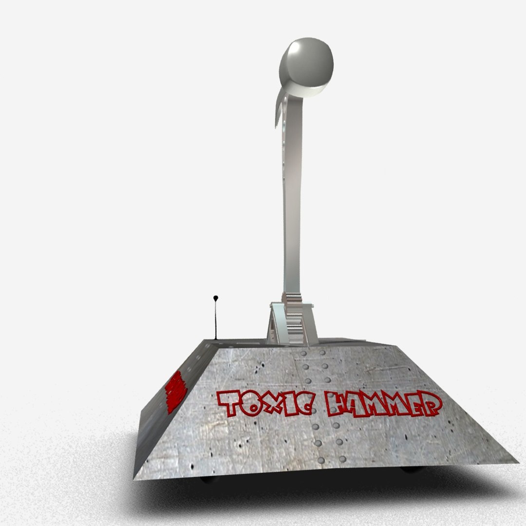 3D Model Hammer Bot Machine - TurboSquid 1435644