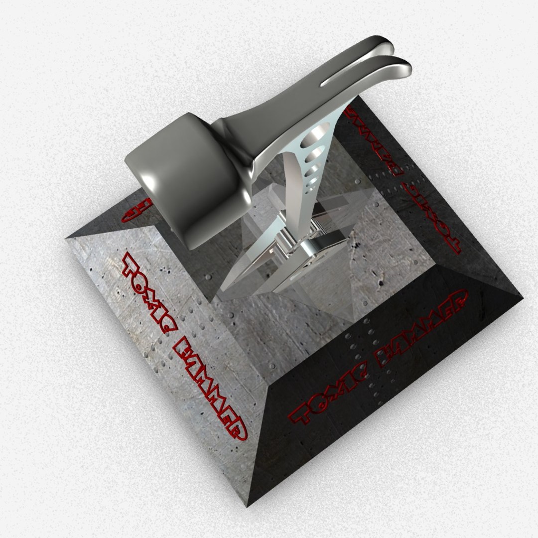 3D Model Hammer Bot Machine - TurboSquid 1435644