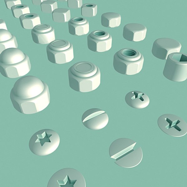 Collection Nut 3D Models for Download | TurboSquid