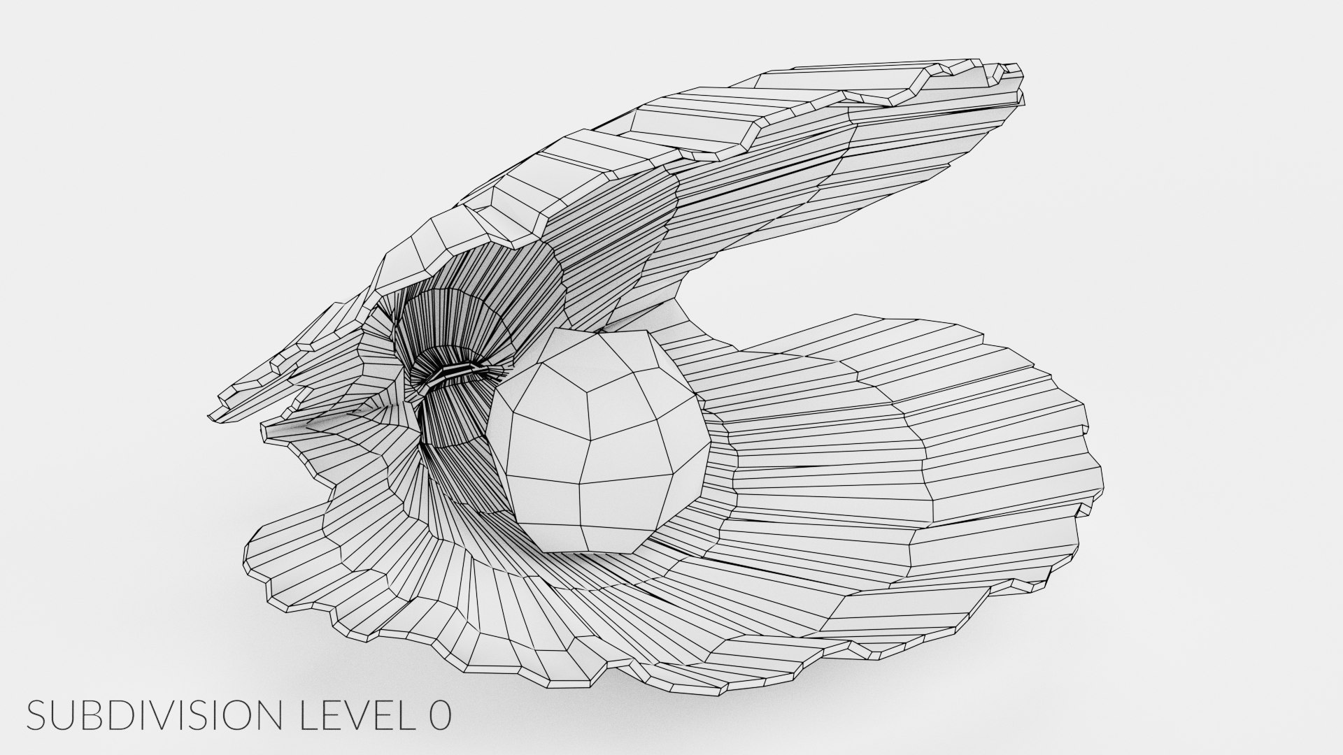 Clam Pearl 3D Model - TurboSquid 1491457