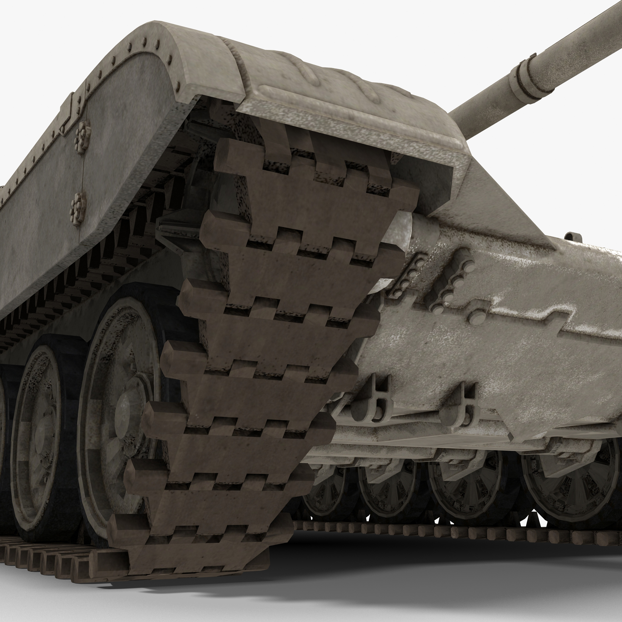 t-72 modeled 3d model