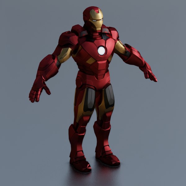 Free Blender Iron-Man Models | TurboSquid