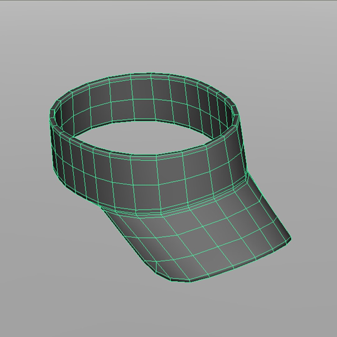 3d model visor gaming