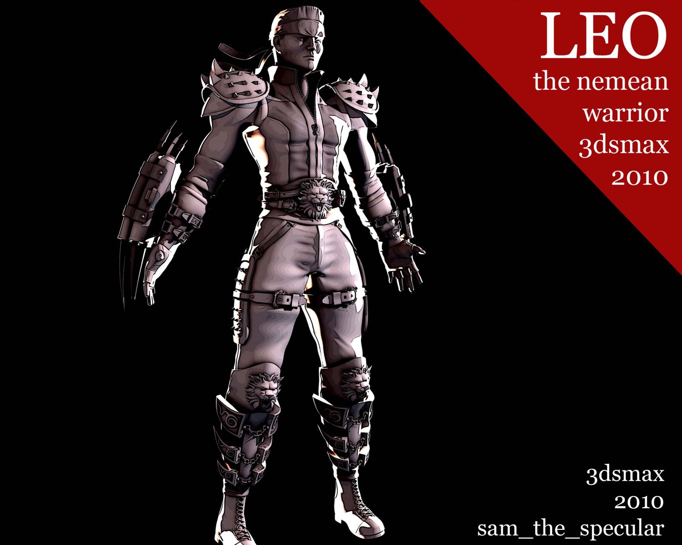 Fantasy Leo 3d Model