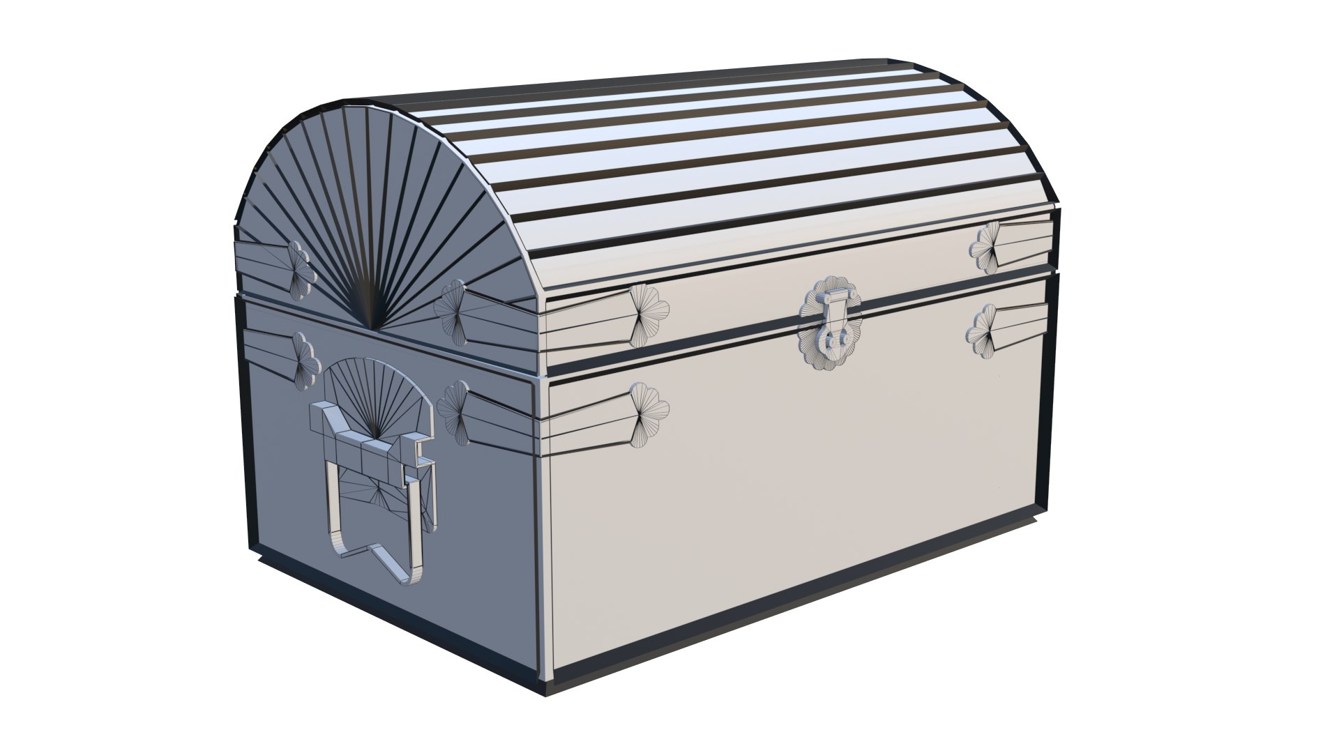 Low Poly Wooden Chest 3D Model 3D - TurboSquid 2297983