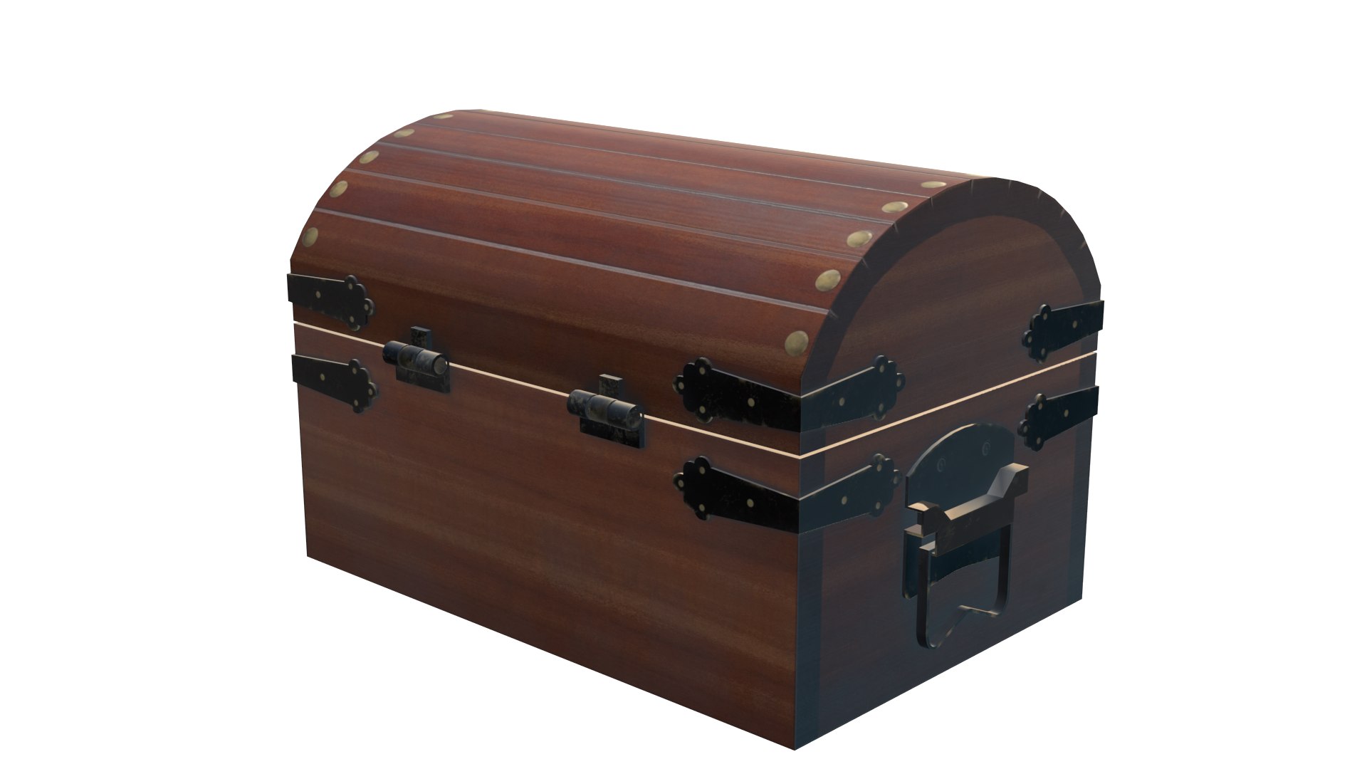 Low Poly Wooden Chest 3D Model 3D - TurboSquid 2297983