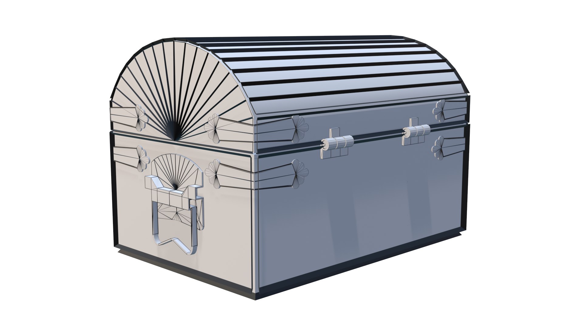 Low Poly Wooden Chest 3D Model 3D - TurboSquid 2297983